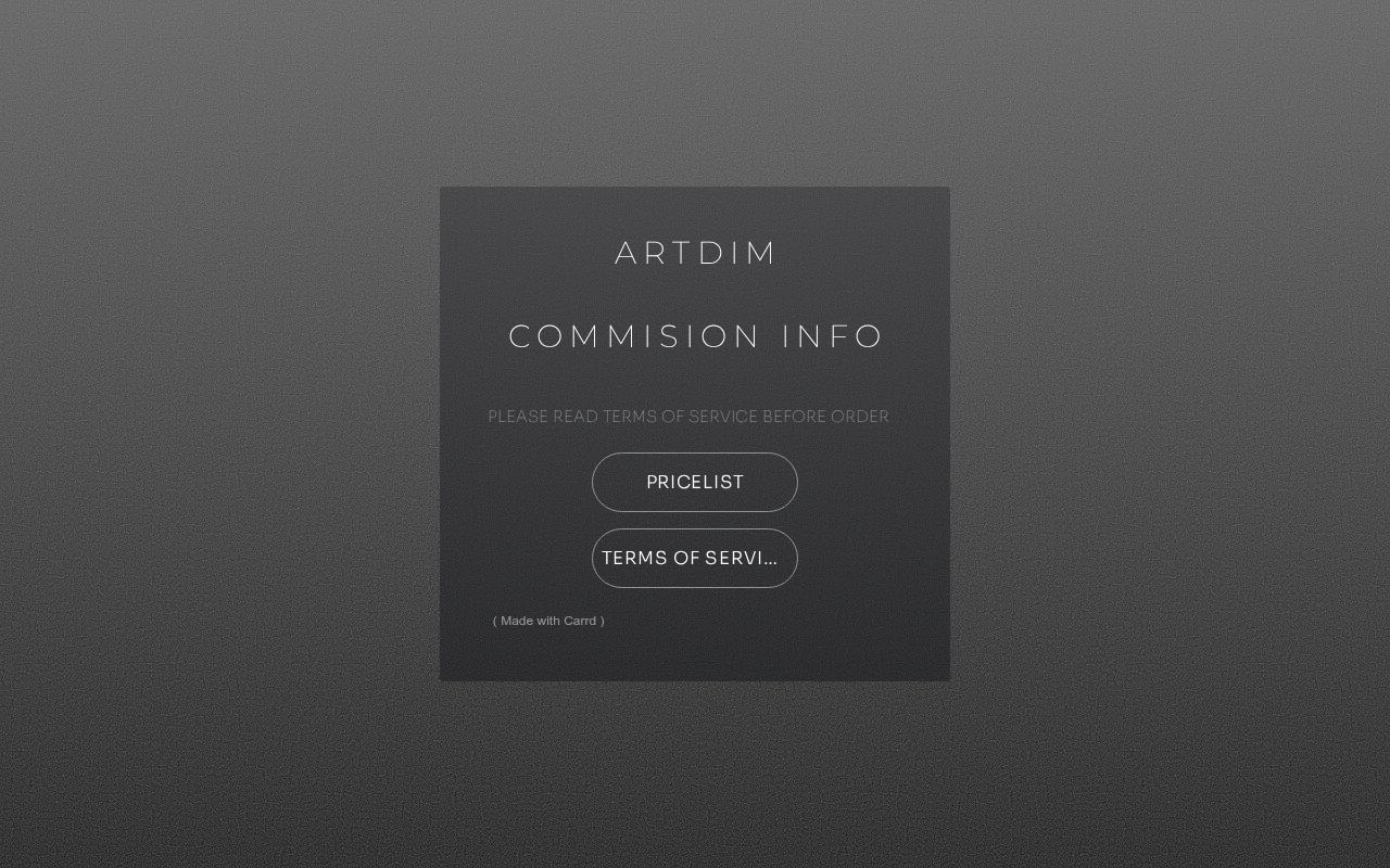 artdim comission